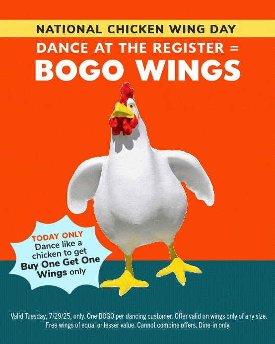 WingStand Celebrates National Chicken Wing Day with Free Wings - Wing Stand